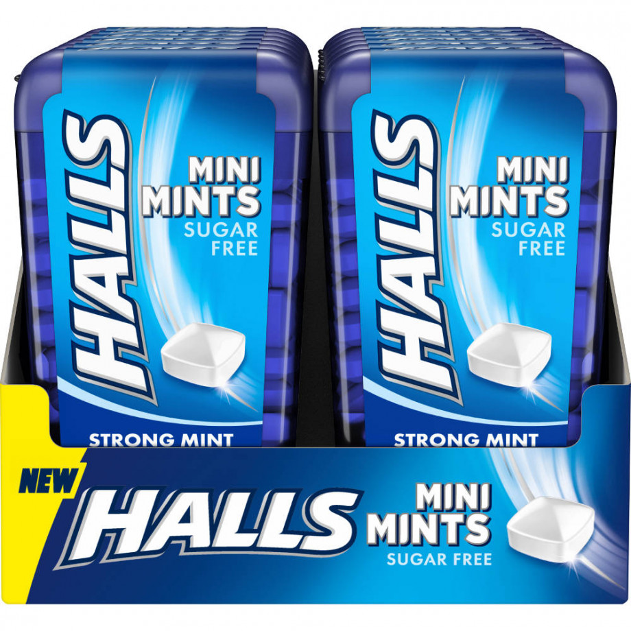 Halls Mini Mints Menta 12 unidades, comprar online