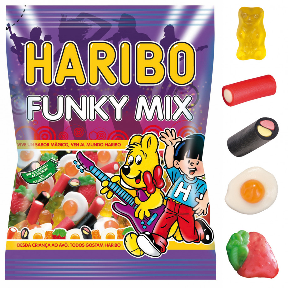 Haribo Funky Mix 18 bolsas de 100g, comprar online