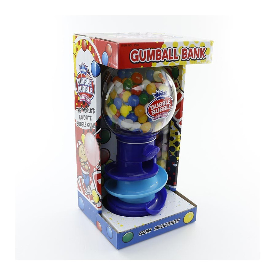 Maquina De Chicles Dubble De Color Azul Maquina De Chicle Azul Chicles