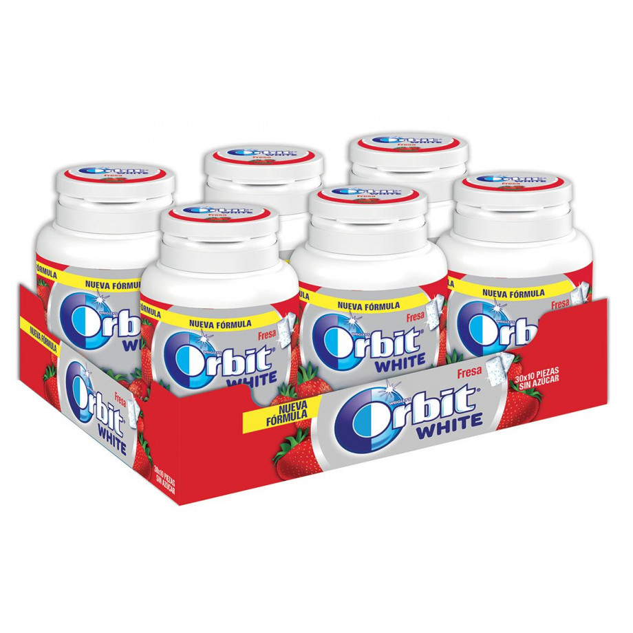 Orbit Box White Fresa 6 botes, comprar online