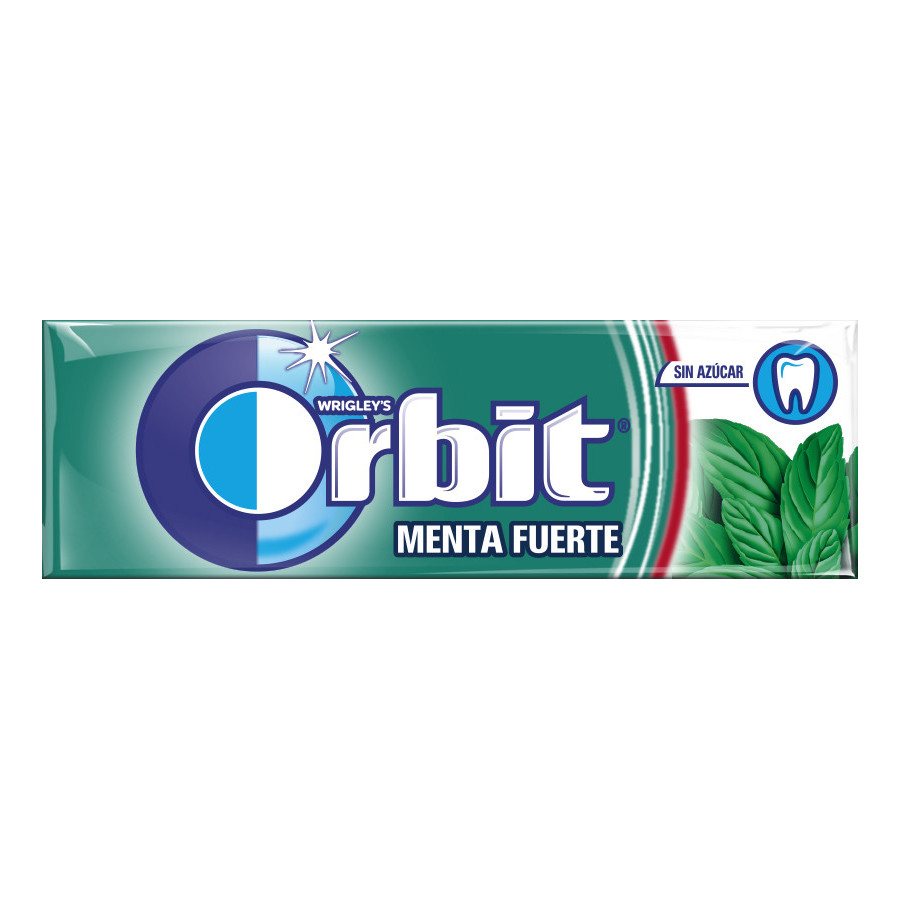 Orbit Menta Fuerte 30 unidades, comprar online