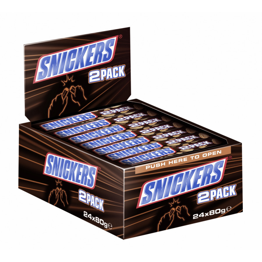 Snickers 2Pack 24 unidades, comprar online