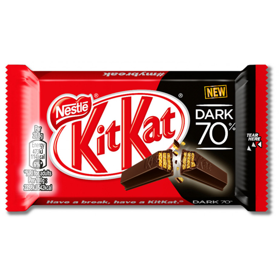 Kit Kat Negro 70% cacao 24 unidades, comprar online