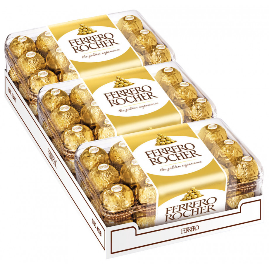 Ferrero Rocher T30 (3 estuches de 30 bombones), comprar online