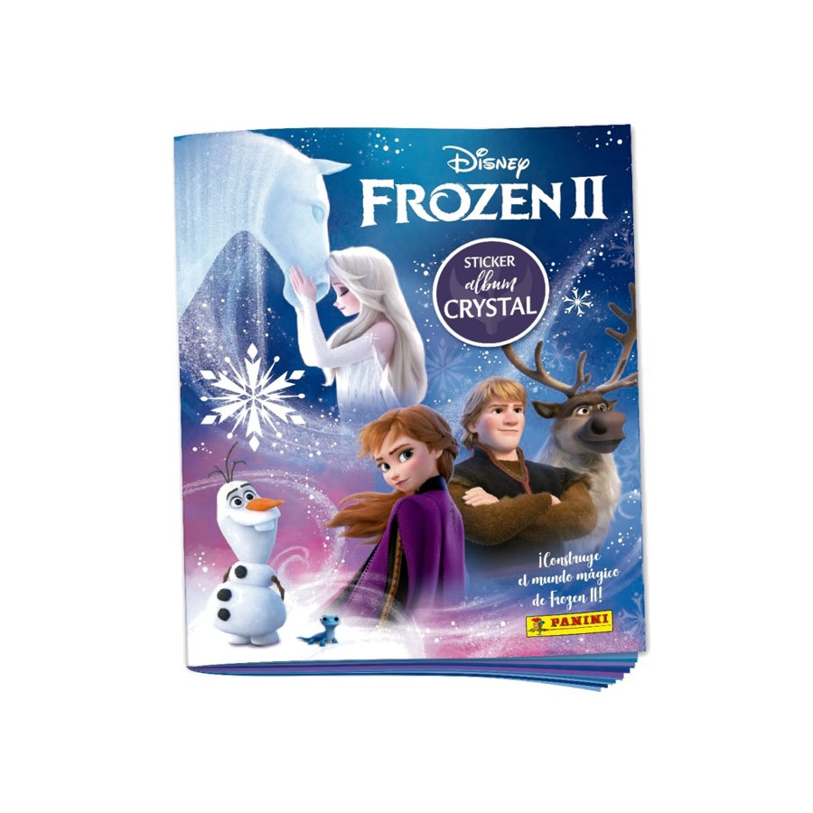 Panini Album Frozen 2 Crystal + 4 sobres, comprar online