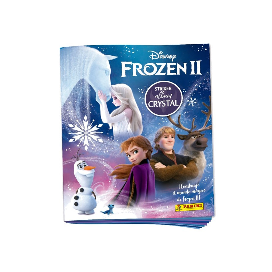 Panini Album Frozen 2 Crystal + 4 sobres, comprar online