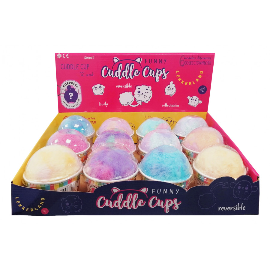 Peluches Funny Cuddle Cups 12 unidades, comprar online