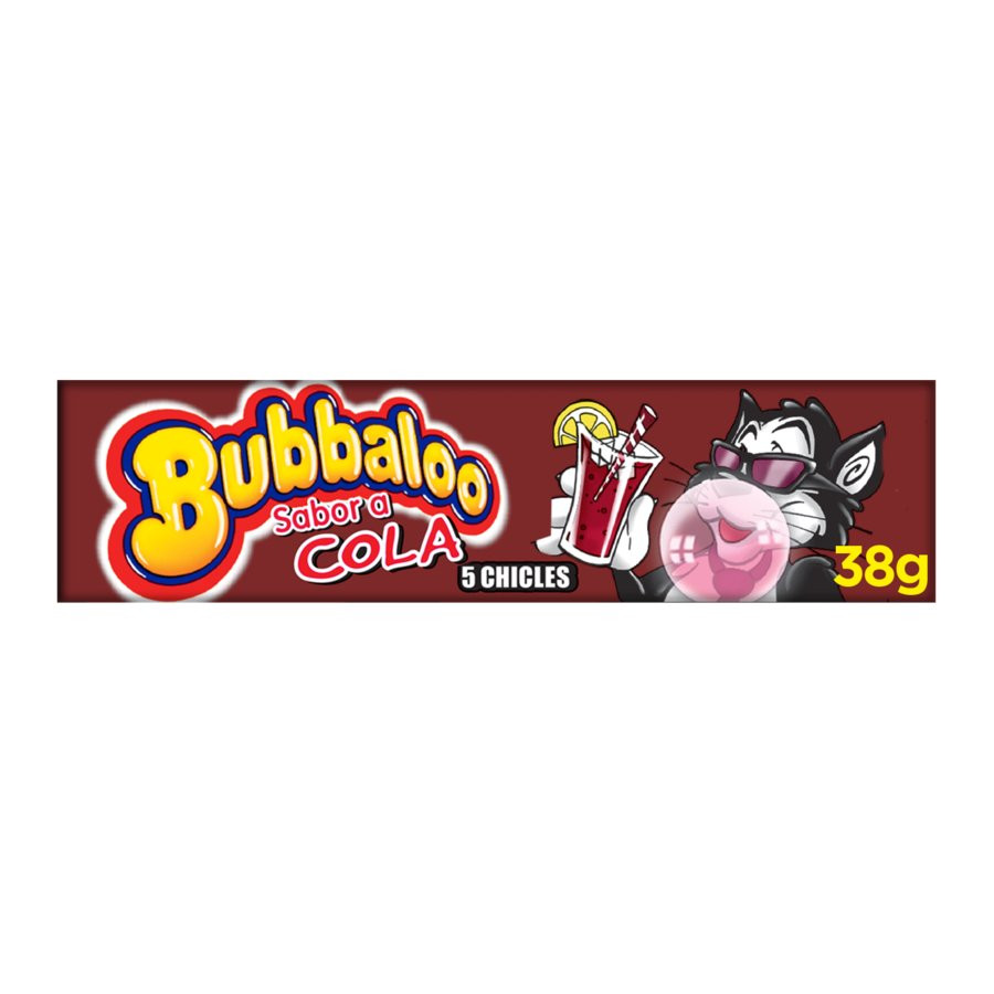 Bubbaloo Cola 18 packs de 5 chicles, comprar online