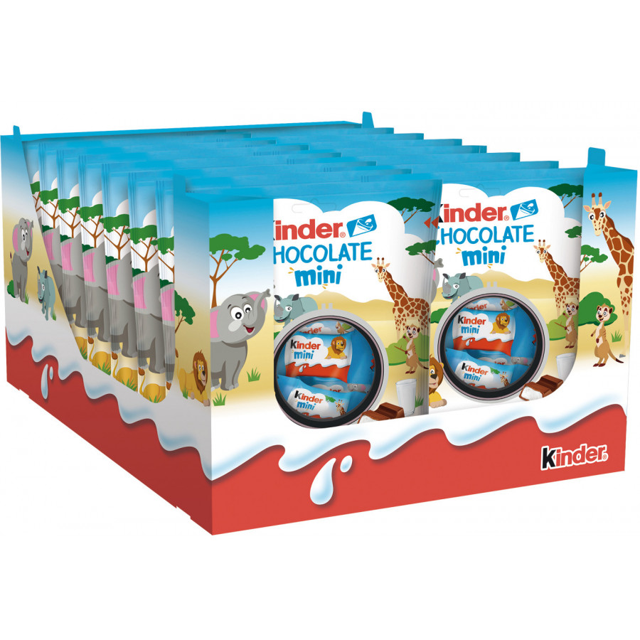 Kinder Chocolate Mini 16 bolsas con 20 chocolatinas, comprar online