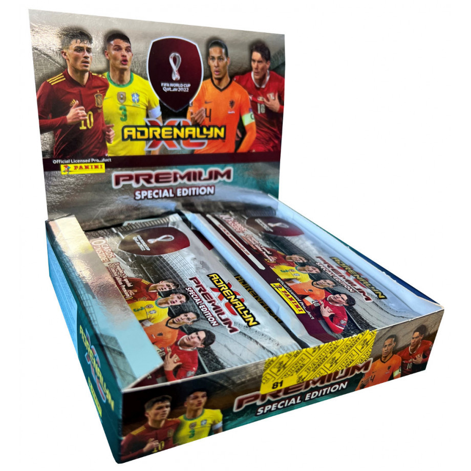 Panini Adrenalyn Premium World Cup 2022 con 10 sobres, comprar online