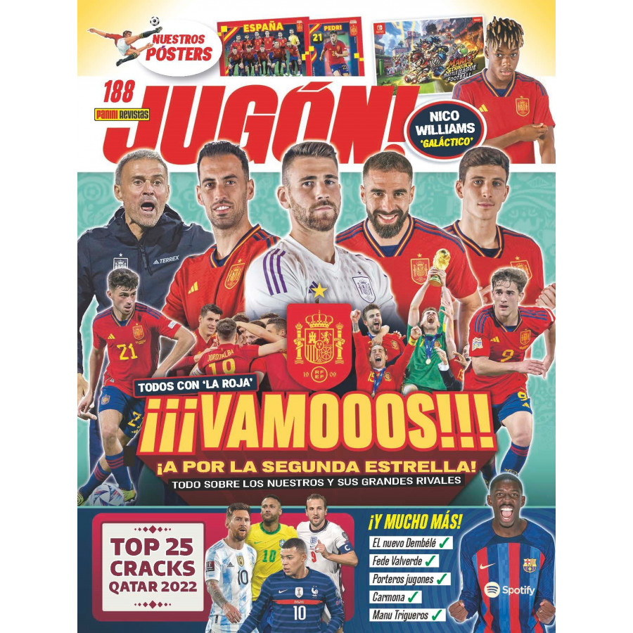 Panini Revista Jugon nº 188, comprar online