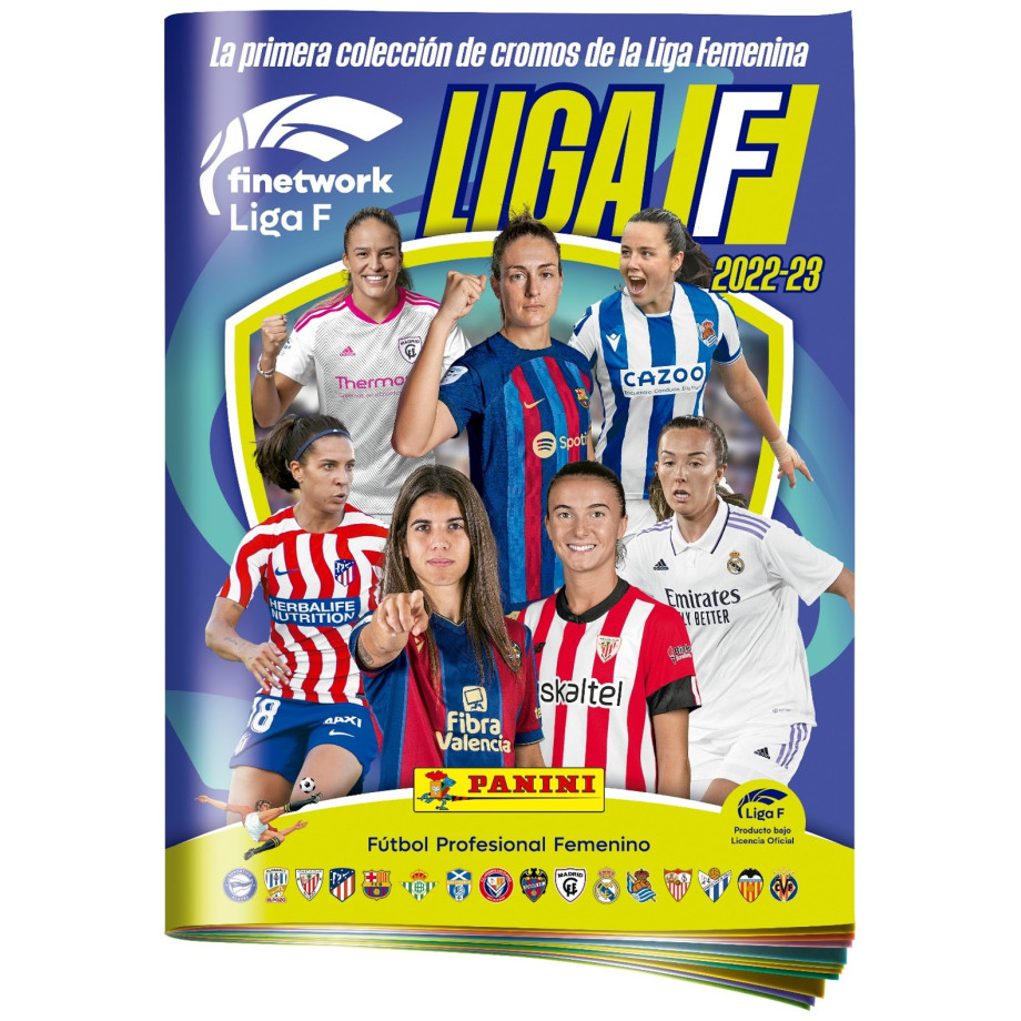 Panini Album Liga F Femenina 2022-23 + 4 sobres, comprar online