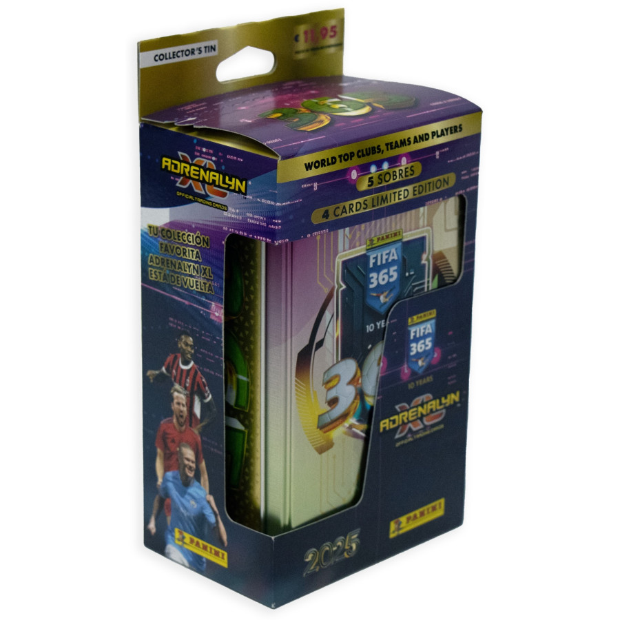 Panini Tin Box Fifa365 Adrenalyn 2025, comprar online