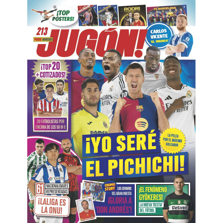 Panini Revista Jugon nº 213, comprar online
