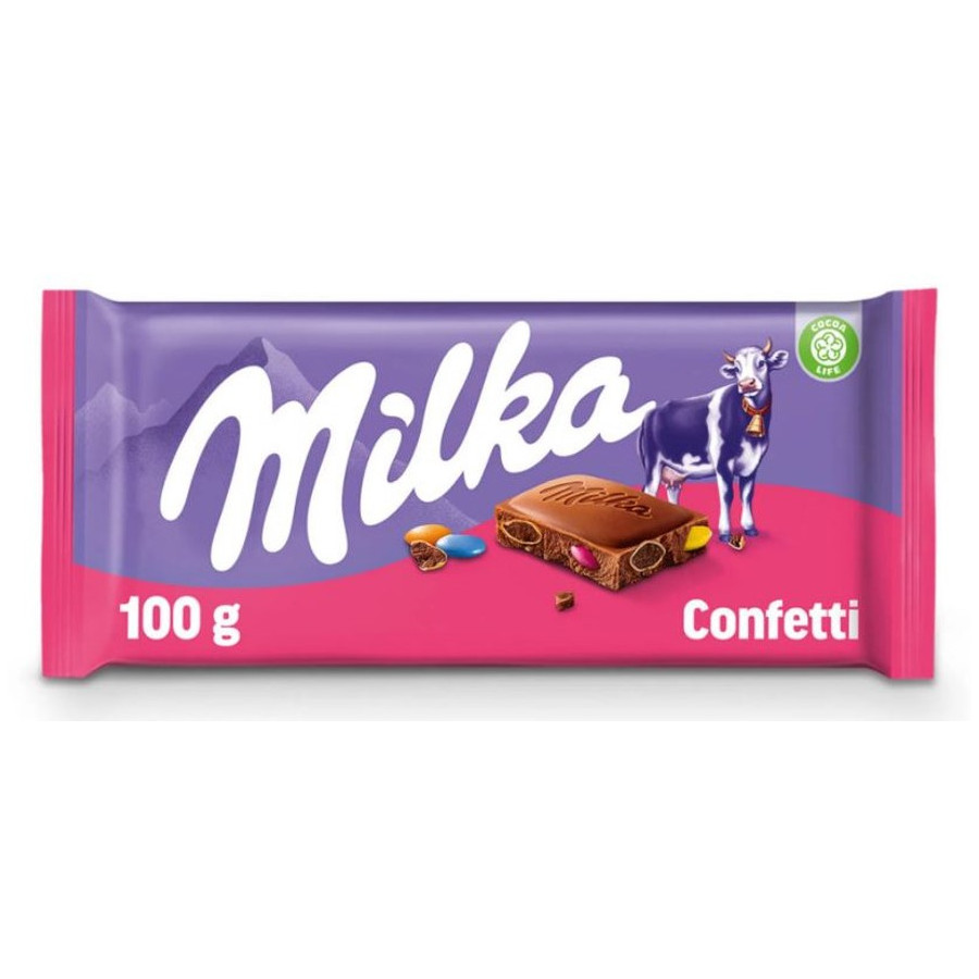 Milka Confetti 22 tabletas de 100g, comprar online