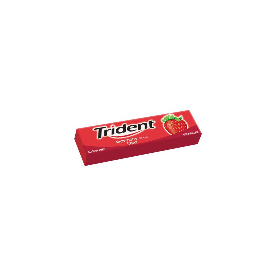 Trident Lámina Fresa 24 unidades, comprar online